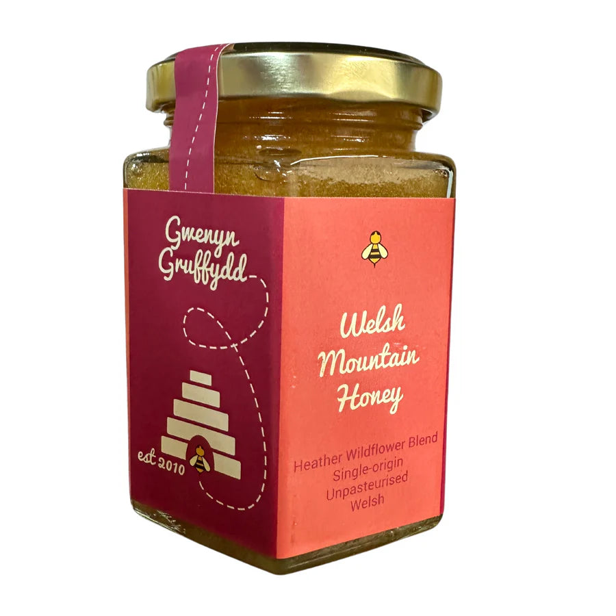 GWENYN GRUFFYDD Welsh Heather Blend Honey 227g – Flynn's Deli