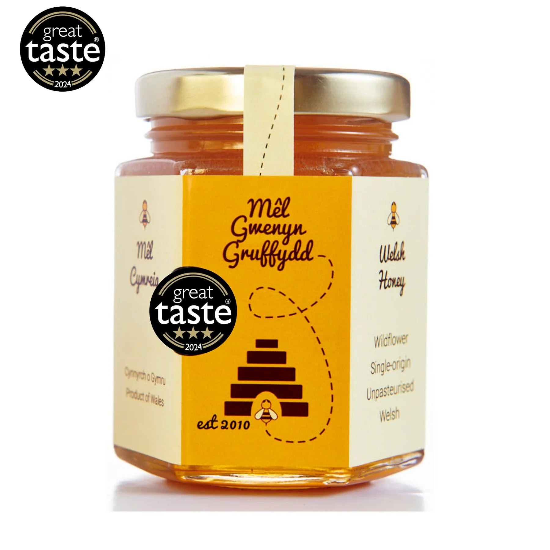 GWENYN GRUFFYDD Welsh Wildflower Honey 227g – Flynn's Deli