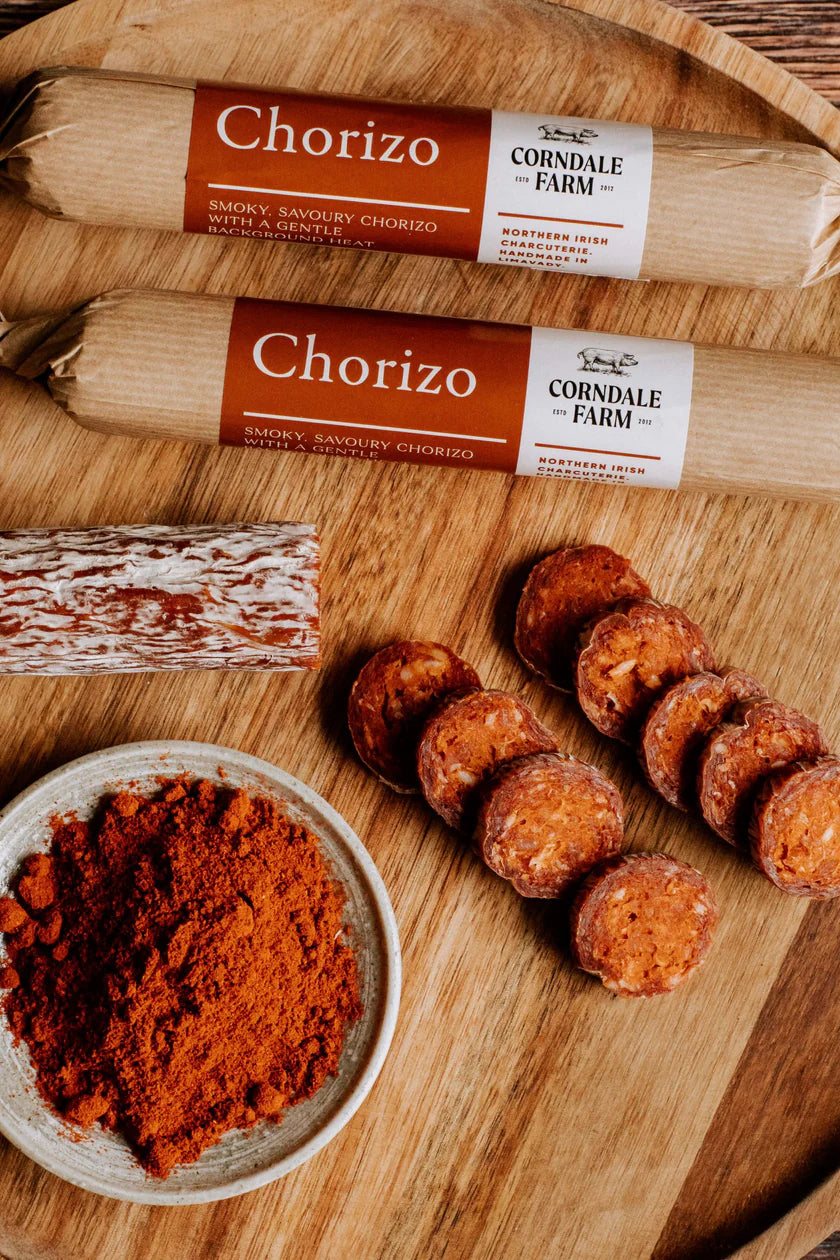 CORNDALE FARM Chorizo 110g – Flynn's Deli